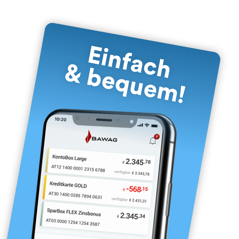 eBanking - Erste Schritte | BAWAG